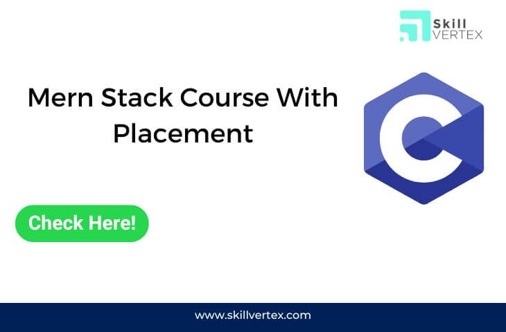 Mern Stack Course With Placement